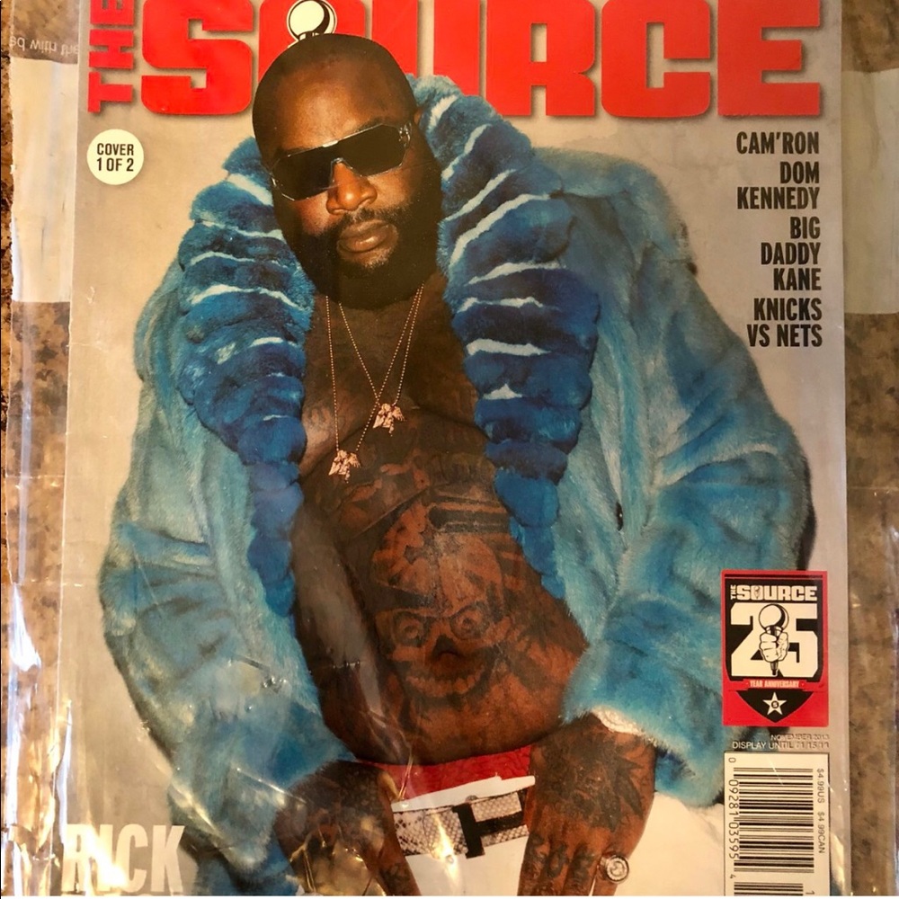 25th Anniversary Issue Of The Source -Rick Ross - Gem